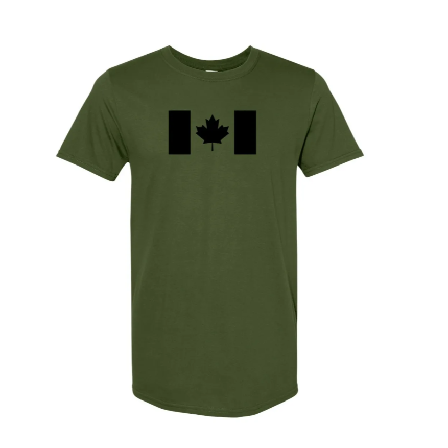 Canadian Flag OD T-shirt – Guardian Outfitters