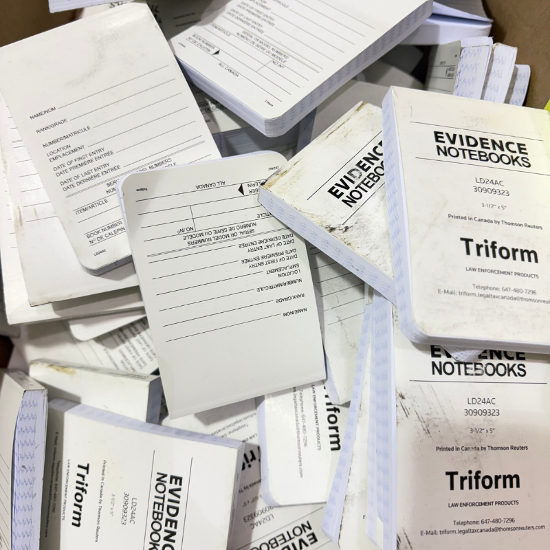 Cosmetically Flawed Triform Memo Books