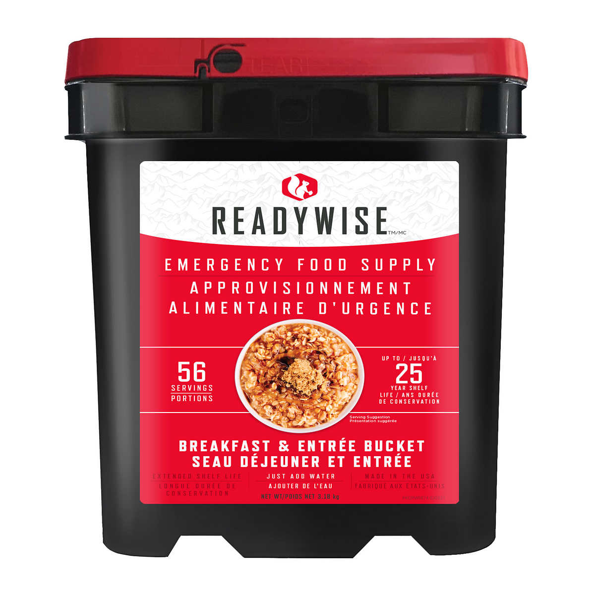 Readywise Survival Bucket - 56 Serving – Guardian Outfitters
